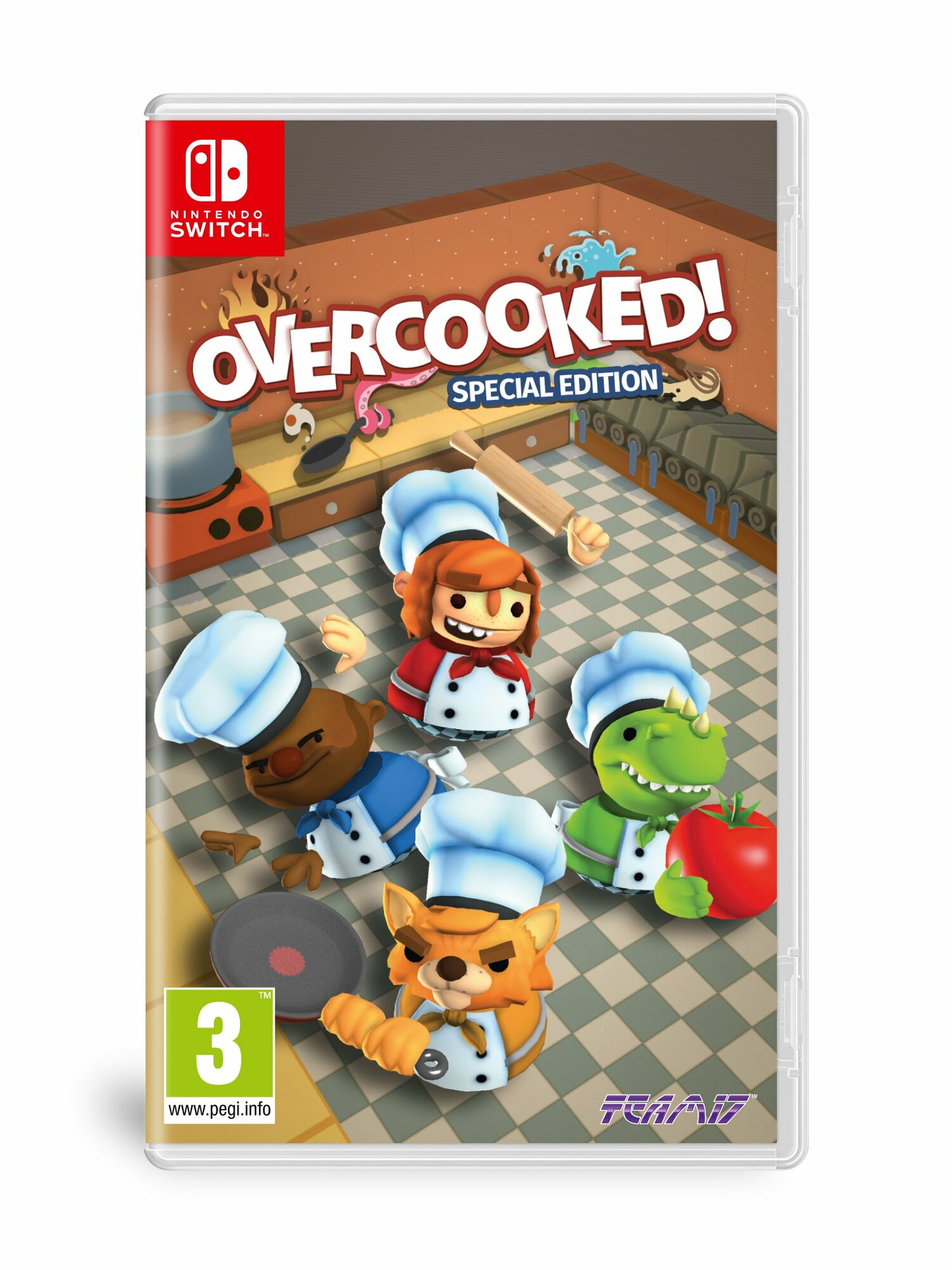 Игра Overcooked Special Edition для Nintendo Switch/Switch 2 - Цифровая версия (EU)