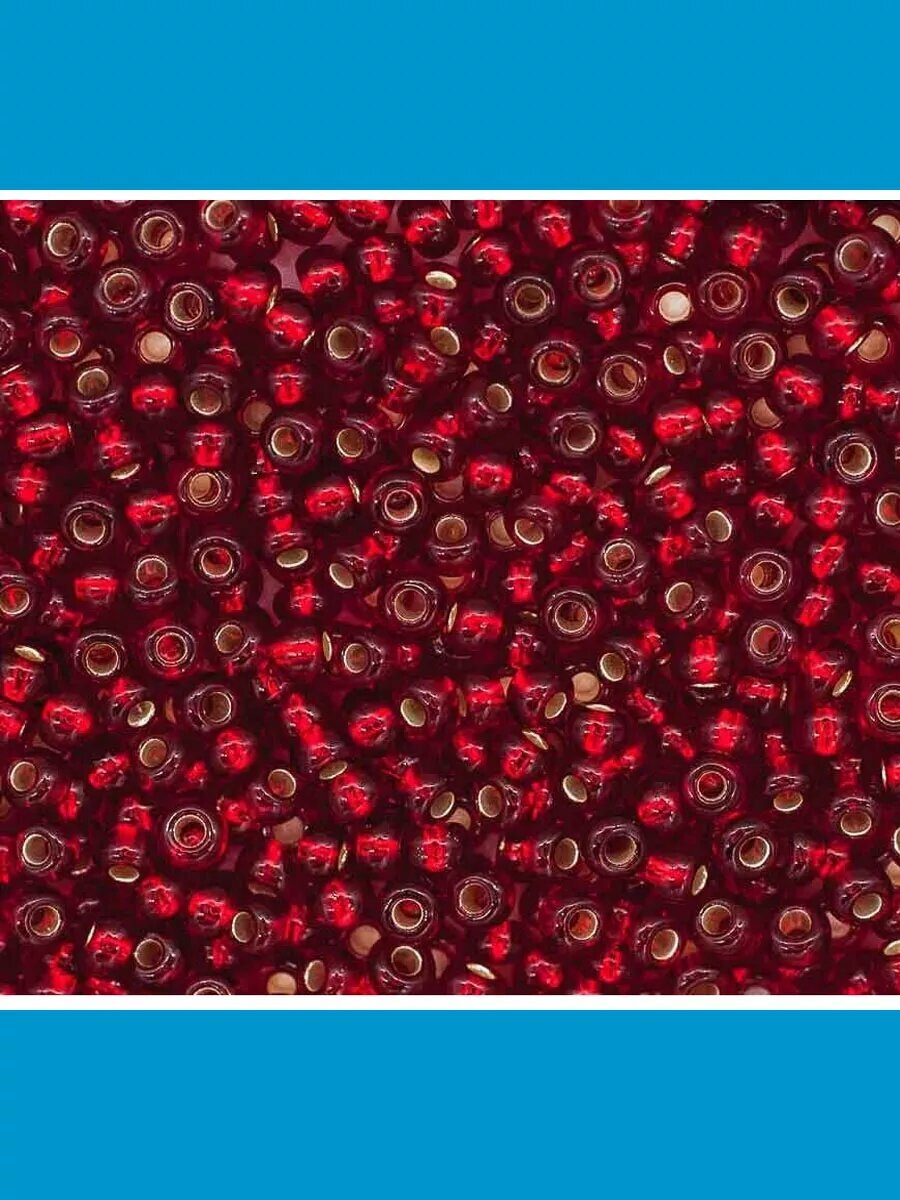 Чешский бисер прециоза 10/0 (2,3 мм), 97090 — 50 г