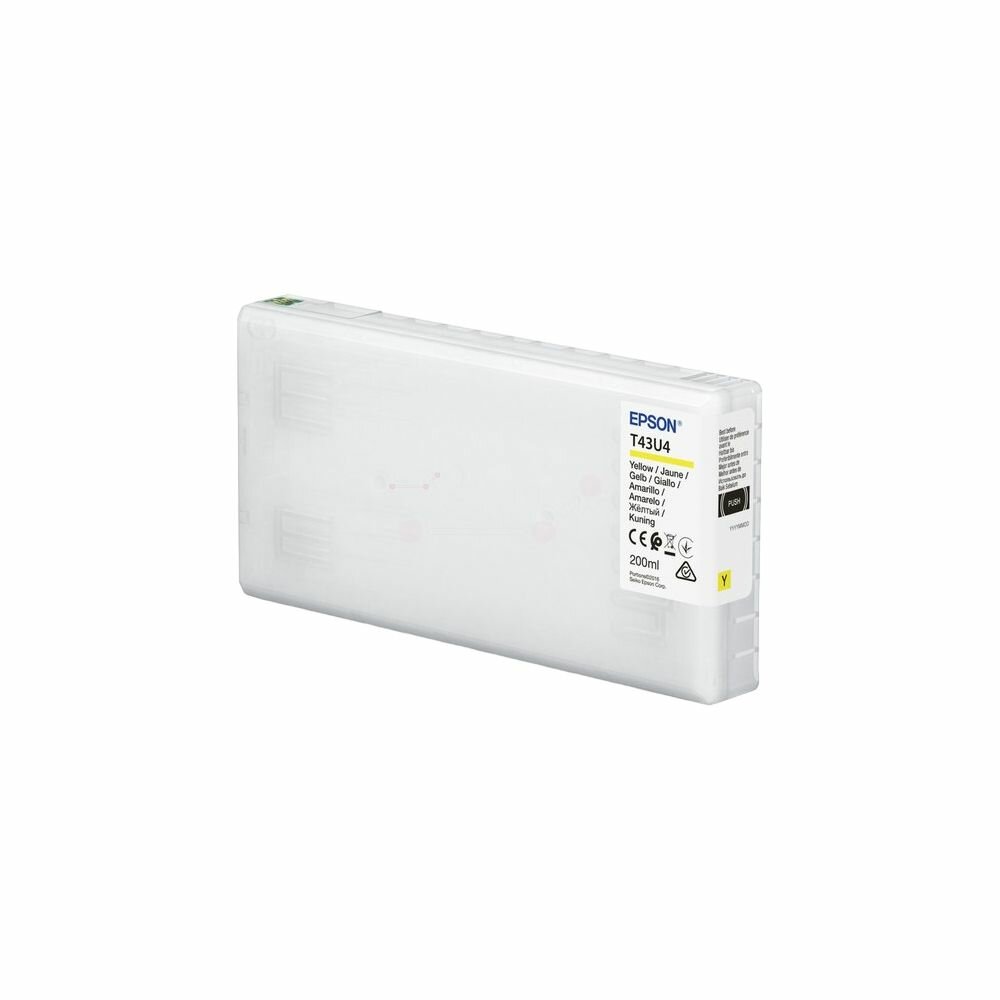 Картридж для струйного принтера EPSON T43U Yellow (C13T43U440)