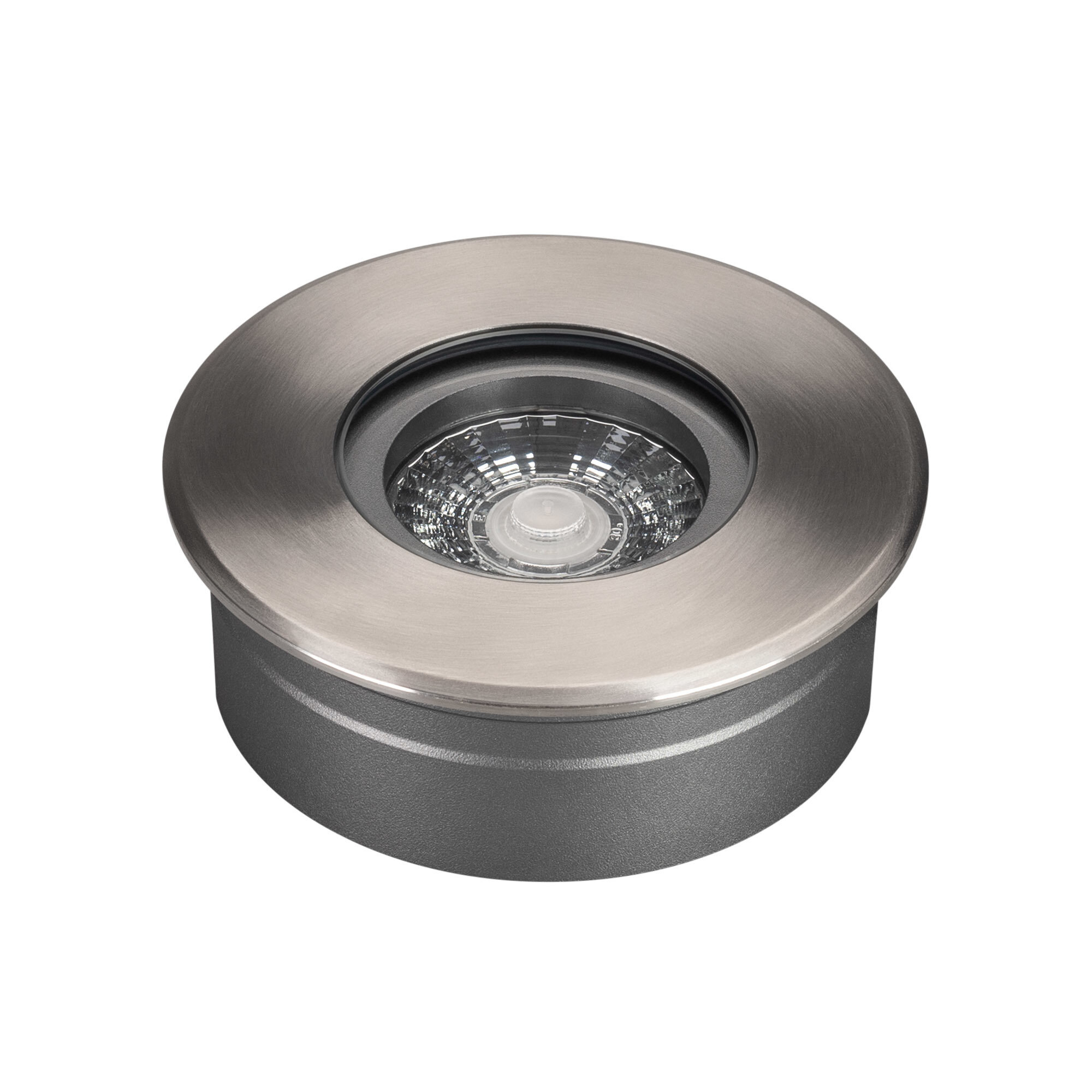 038163 Светильник ART-GROUND-SLIM-R110-6W Warm3000 (SL, 35 deg, 24V) (Arlight, IP67 Металл)