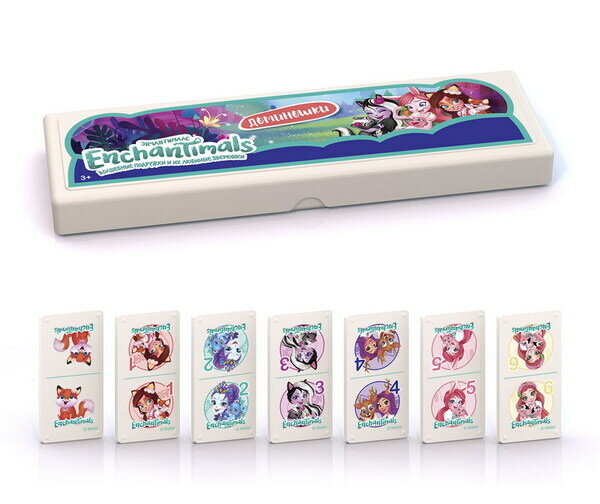 Домино Enchantimals малое, Энчантималс (Н-848)