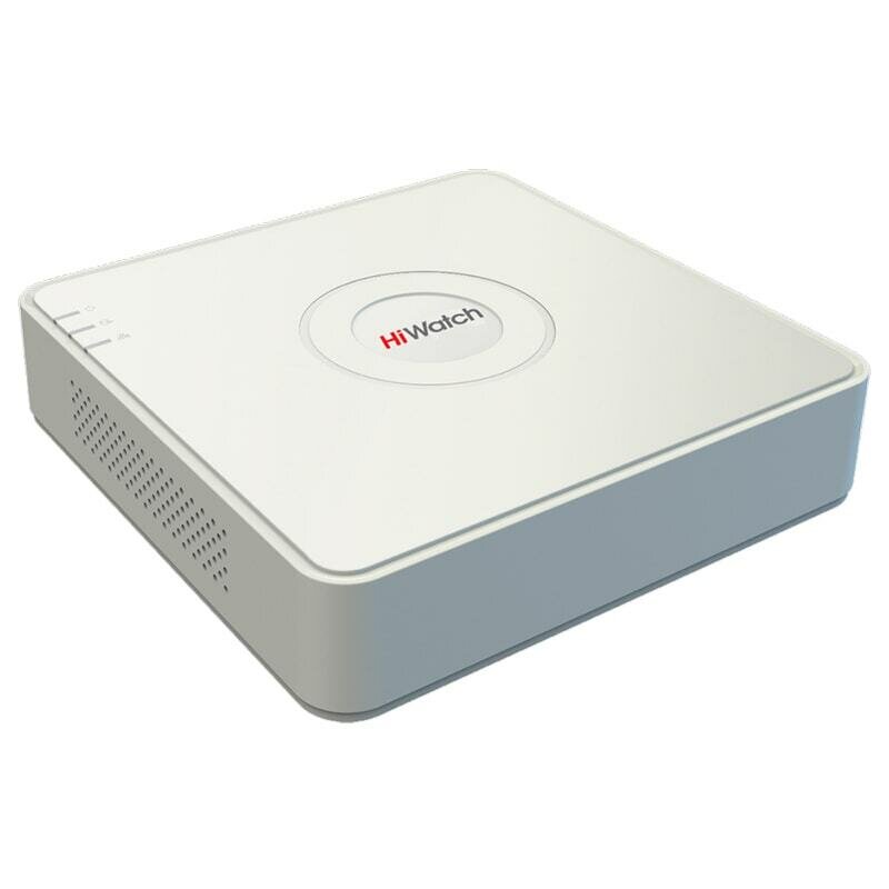 DS-H104GA HiWatch гибридный 4-х канальный видеорегистратор для аналоговых, HD-TVI, AHD и CVI камер + 1 IP (расширение до 5 каналов)
