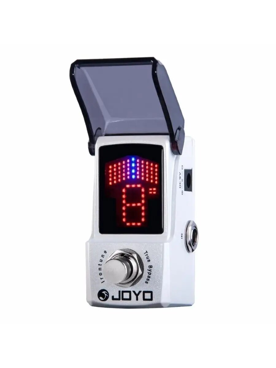 Тюнер для гитары, JF-326-IronTune Chromatic Mini Pedal Tuner