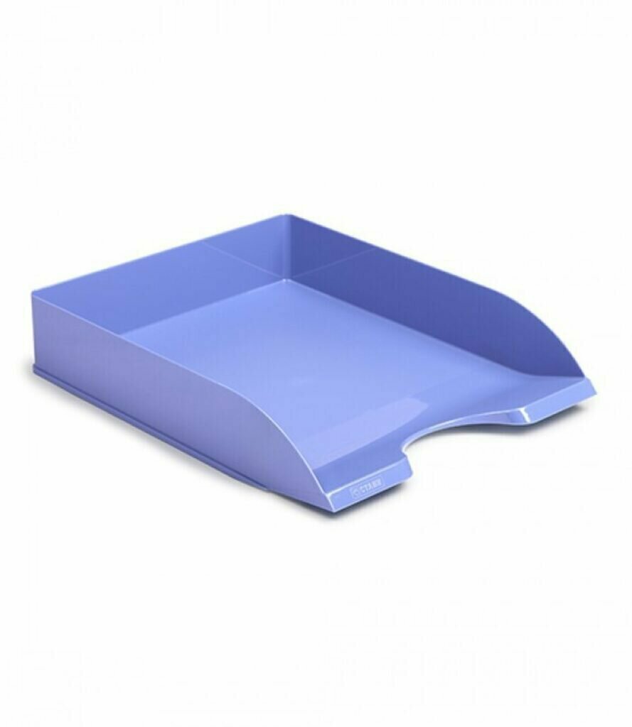 Лоток д\бумаг гориз. Дельта голубой Berlin
