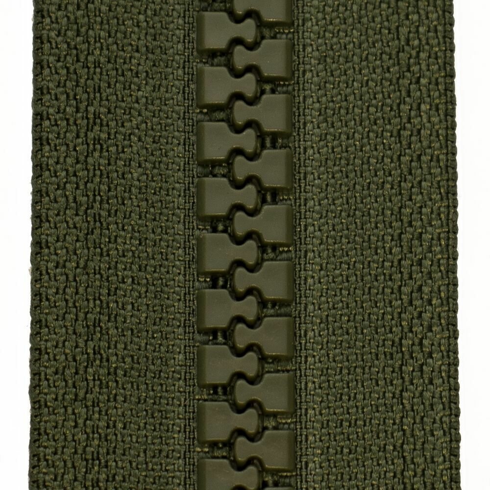 Молния рулонная трактор тип 8 (фасовка 2,5 п. м.) с бегунком в цвет