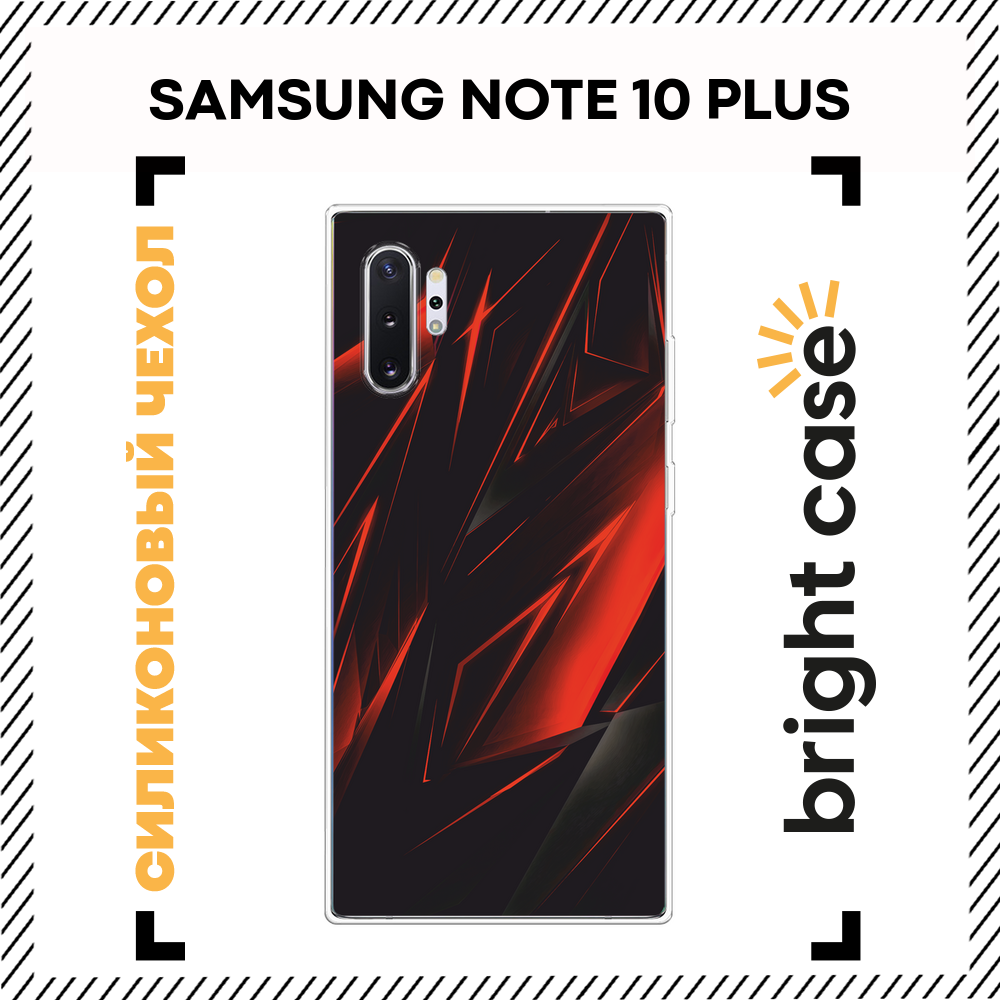 Чехол на Samsung Galaxy Note 10 Plus / Самсунг Ноте 10 Плюс с принтом Текстура