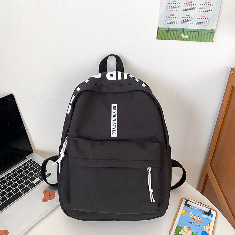 Рюкзак Xiulong, для девочек, черный, модный, повседневный, студенческий