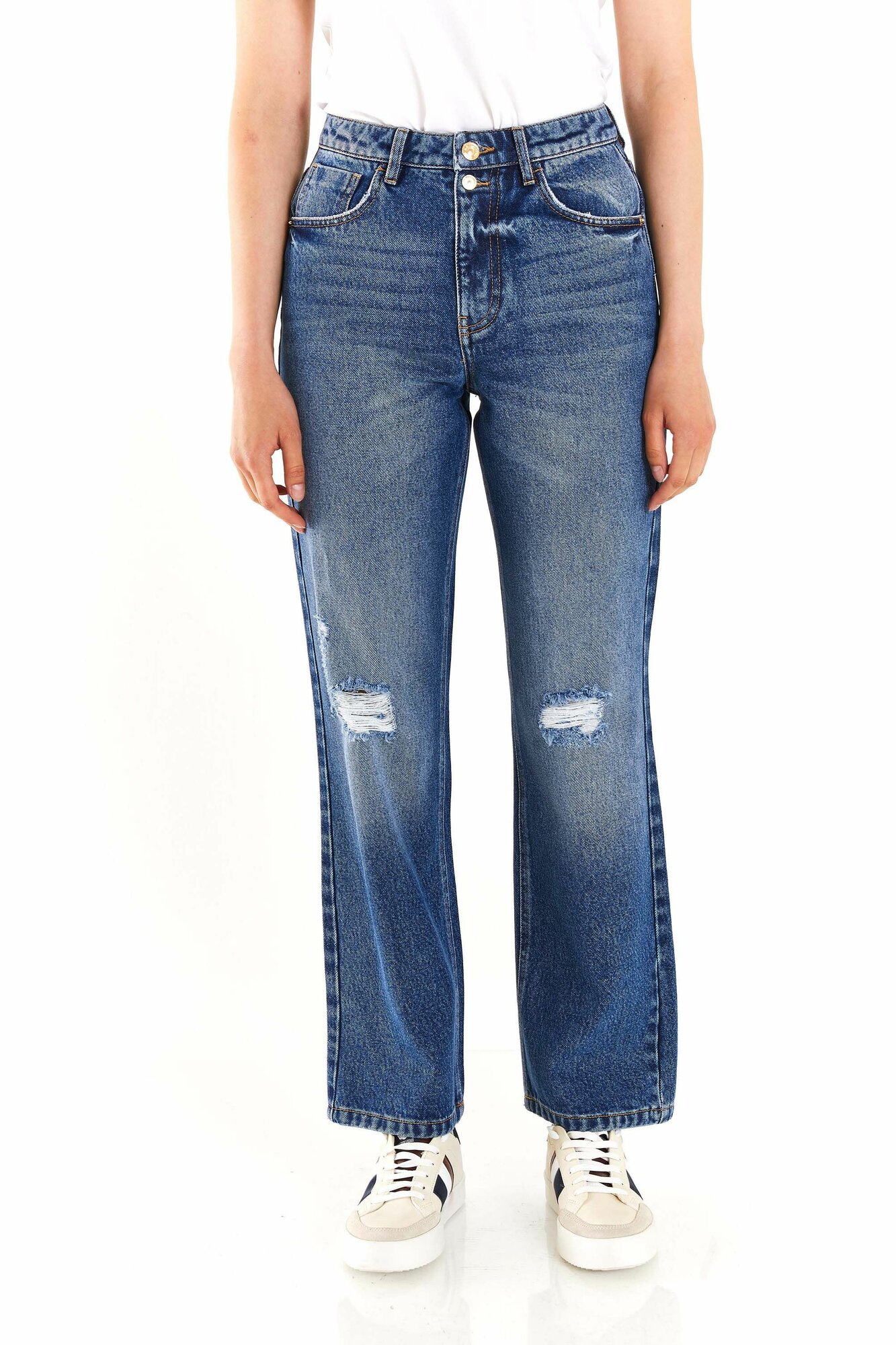 Джинсы широкие relaxed 