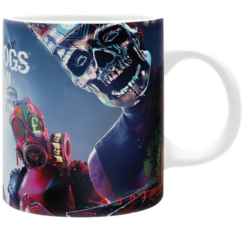 Кружка Watch Dogs 3: Legion – Keyart (320 мл.)