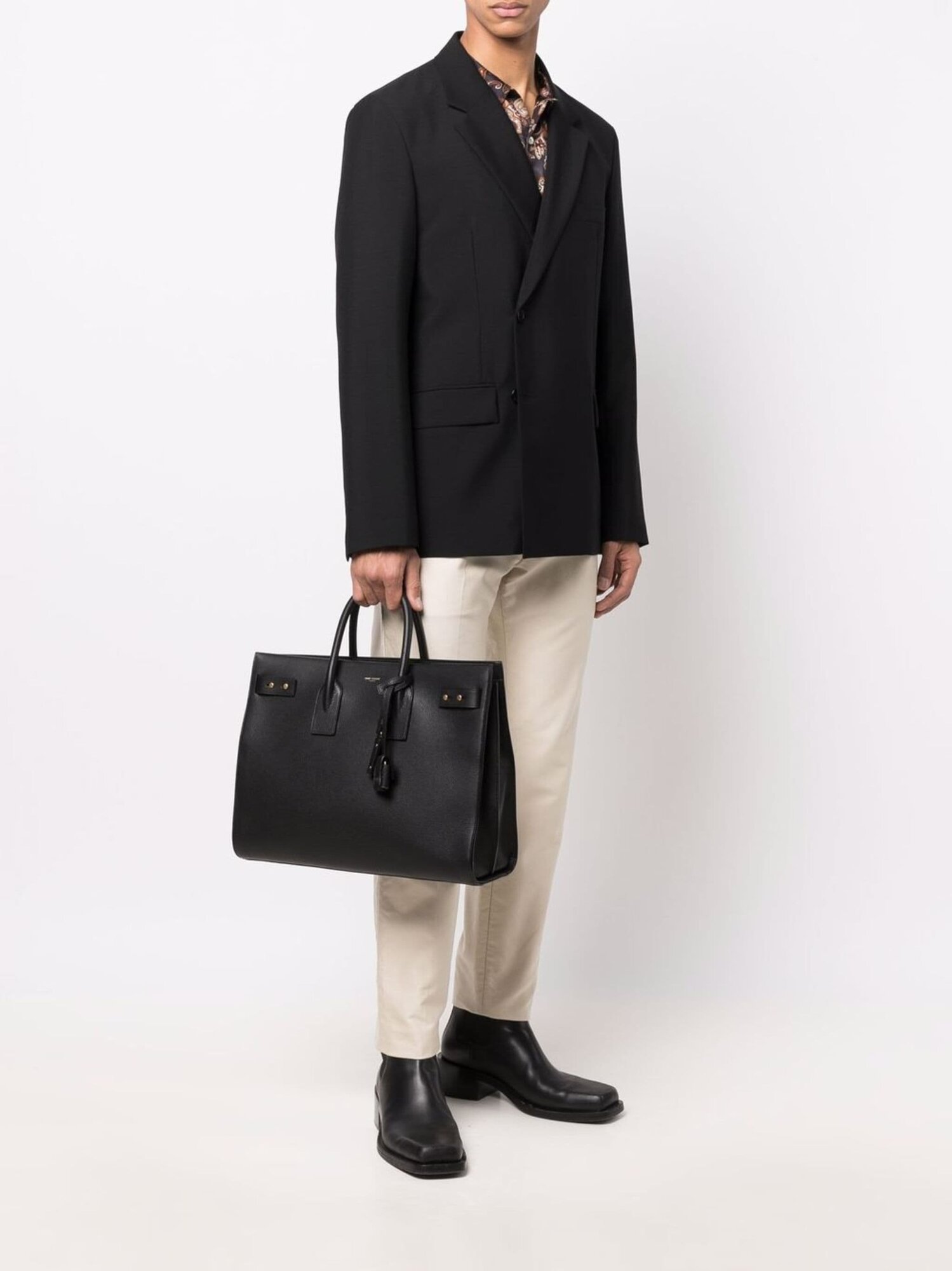 Сумка Saint Laurent Sac Du Jour, черный — фото 1
