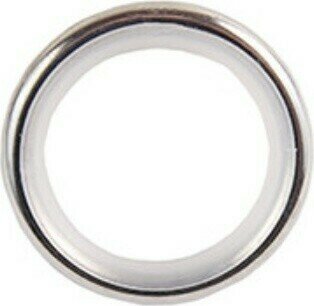 Кольцо для штор бесшумное LM DECOR для штанги 25 мм серебристое