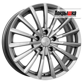 Диски литые K&K Акцент (блэк платинум)(КС641; КС562) 7.0х17/5х108 D60.1 ET45.0