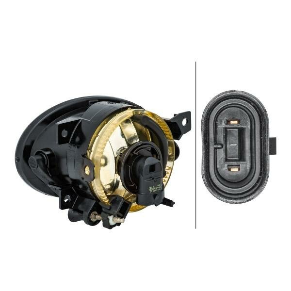 Фара противотуманная правая для автомобиля, HELLA 1N0 011 250-321 (1 шт.)