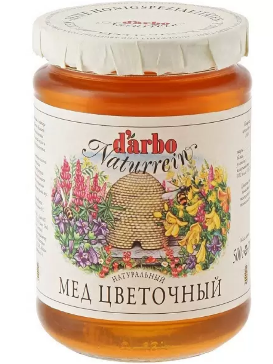 Мед натуральный цветочный 500 г
