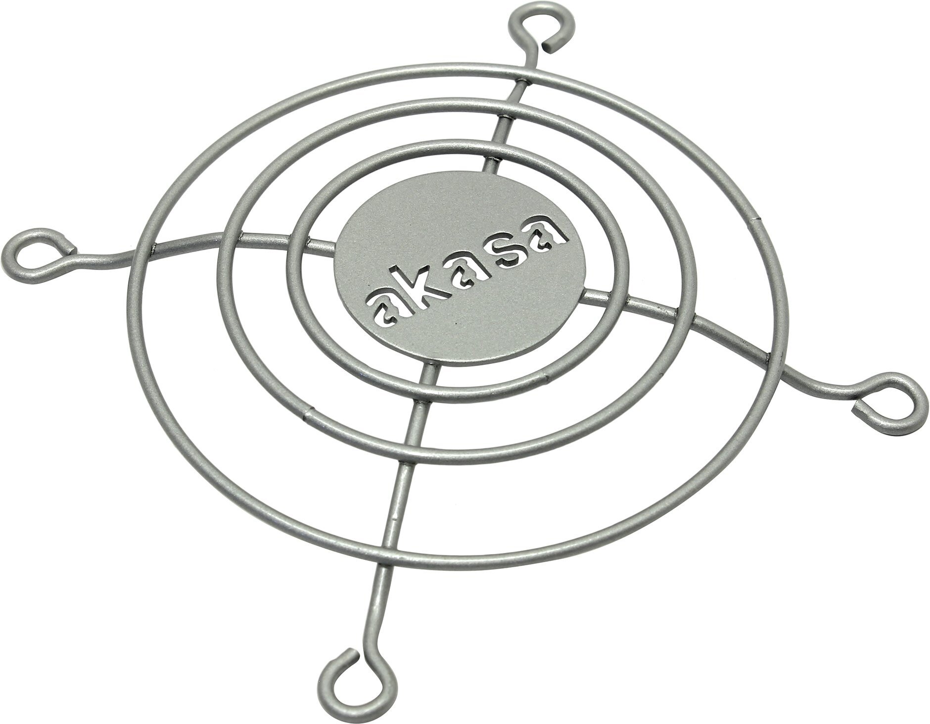 Решетка Akasa 80x80 anti-noise 3D Max Air silver 8 см fan guard (AK-FG08-SL)