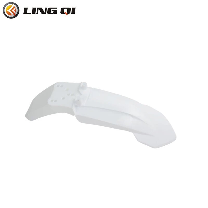 Брызговик LINGQI KT 50 для гоночного мотоцикла, переднее крыло для KT50, защита от грязи для питбайка, мотоцикла, аксессуары для грязи, запчасти Белый, белый