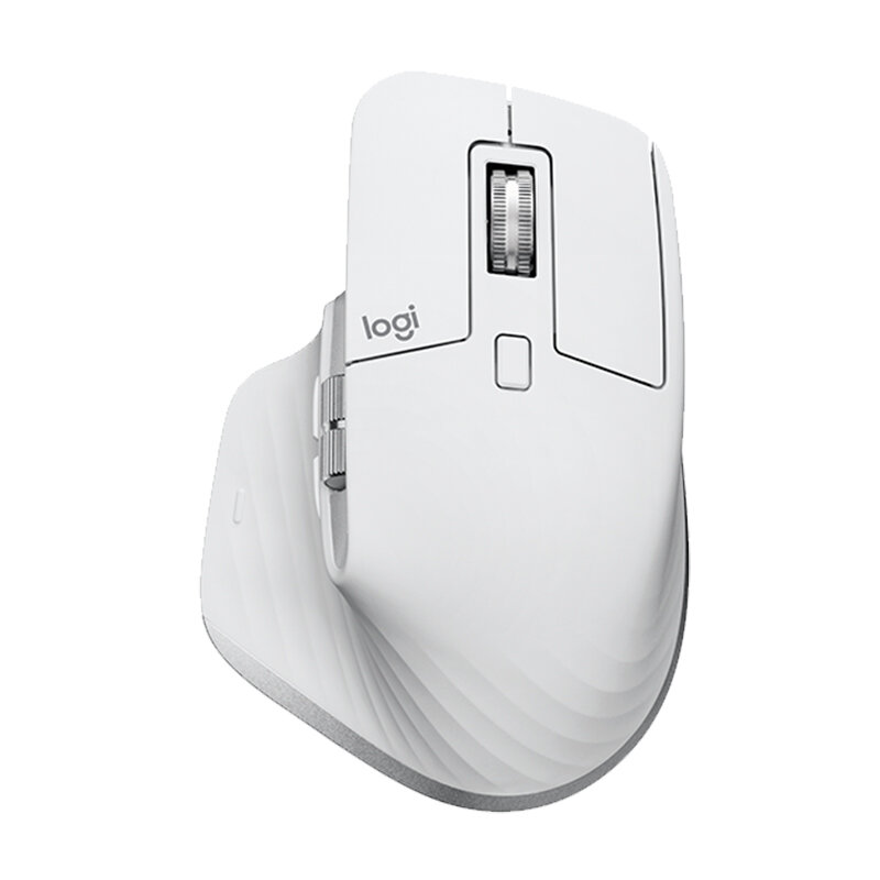 Беспроводная мышь Logitech MX Master 3S Standard Edition с приемником, Pearl white