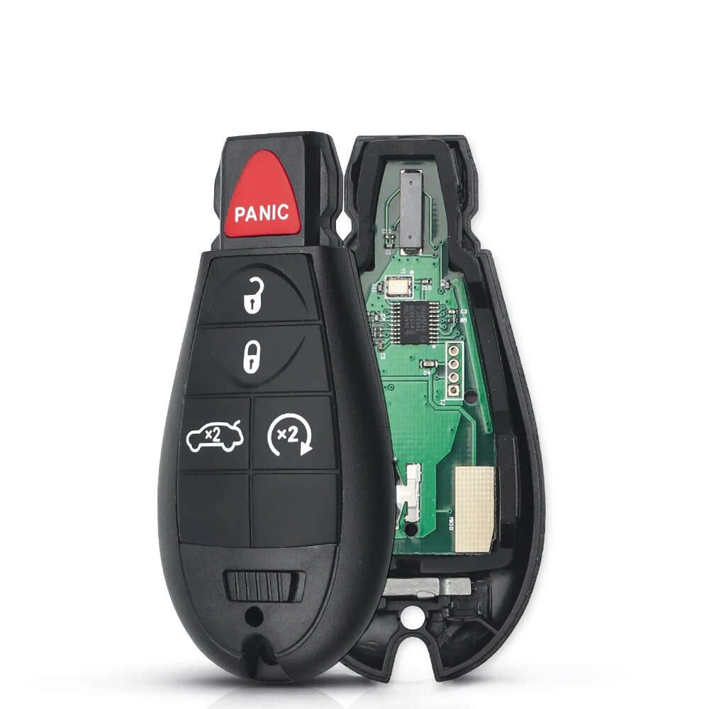 Смарт-ключ KEYYOU для Chrysler M3N5WY783X, 433 МГц, 4 кнопки, дистанционный Автомобильный model 4