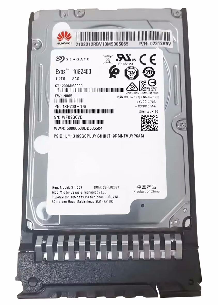 Жесткий диск Huawei 1.2TB SAS 10K 12Gbit 1288H V5/ СН242 V3/ 2288H V5/ 2288 V3 1XH200-179