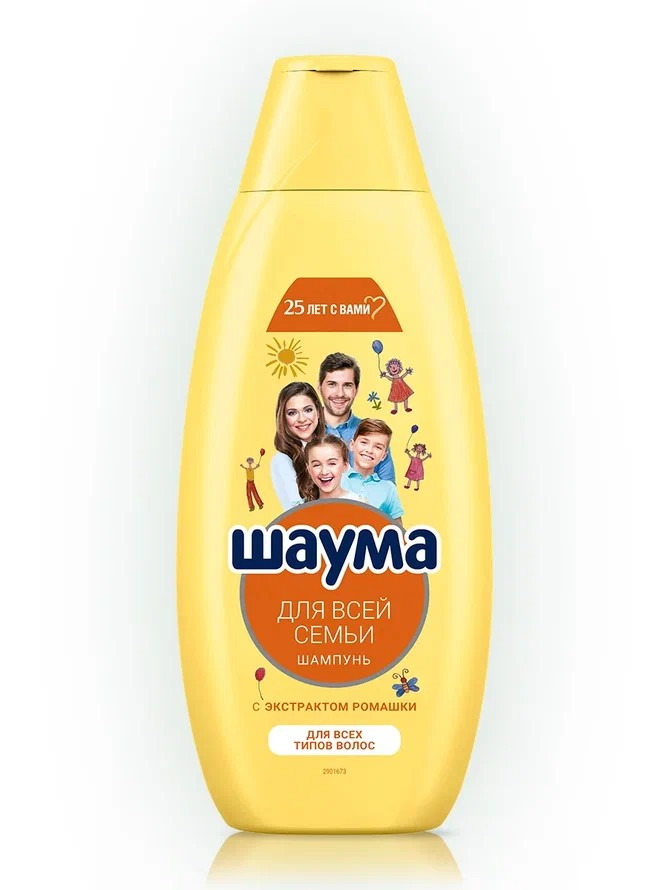 Шампунь для всех типов волос Шаума Для всей семьи , 650 мл