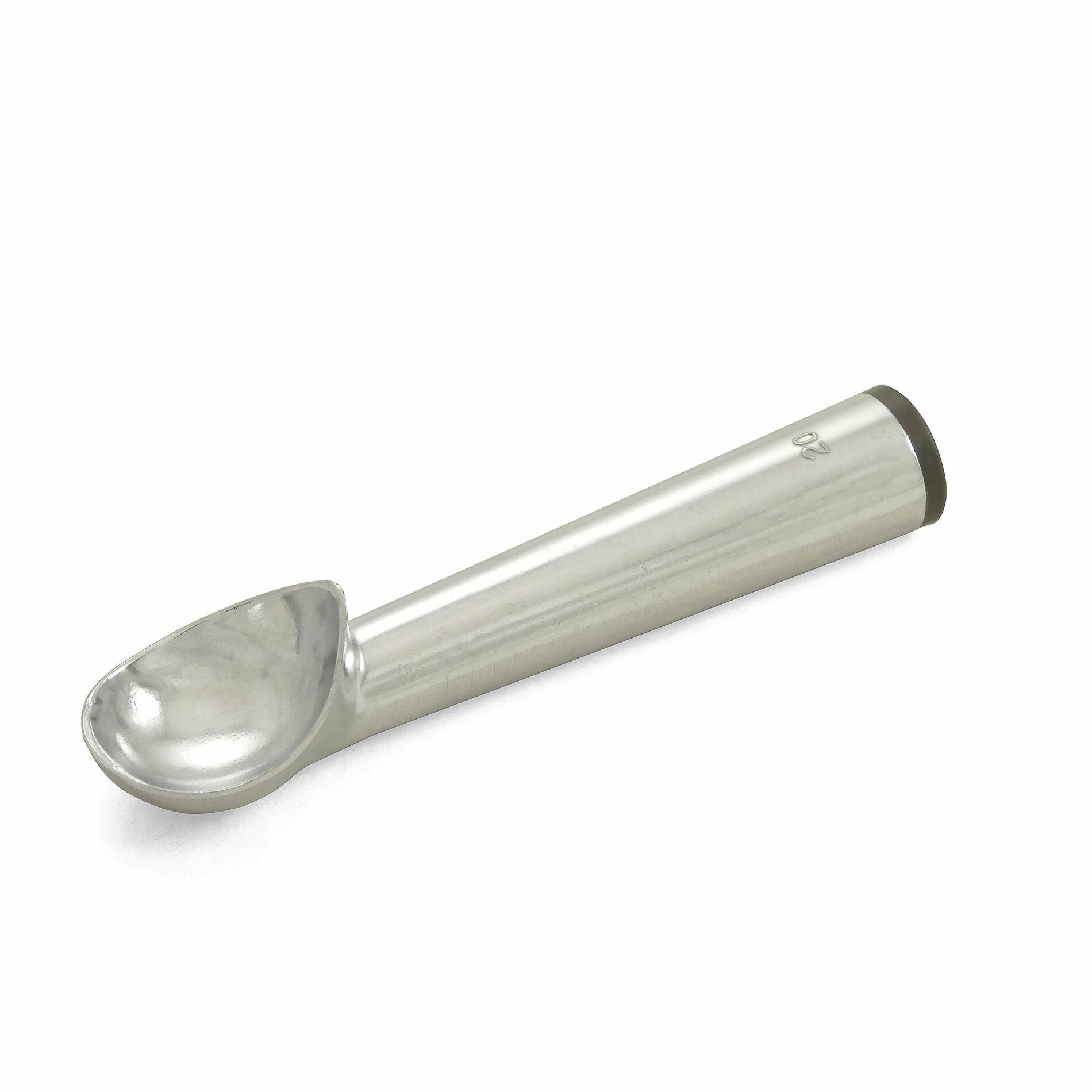 Ложка для мороженого, D 5.5 см, 1/20 л, алюминий, без сбрасывателя, Paderno.