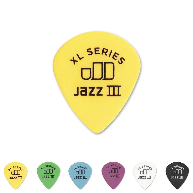 Dunlop Pick 498R XL Tortex JAZZ 3 матовый антискользящий медиатор 6 kinds of thickness