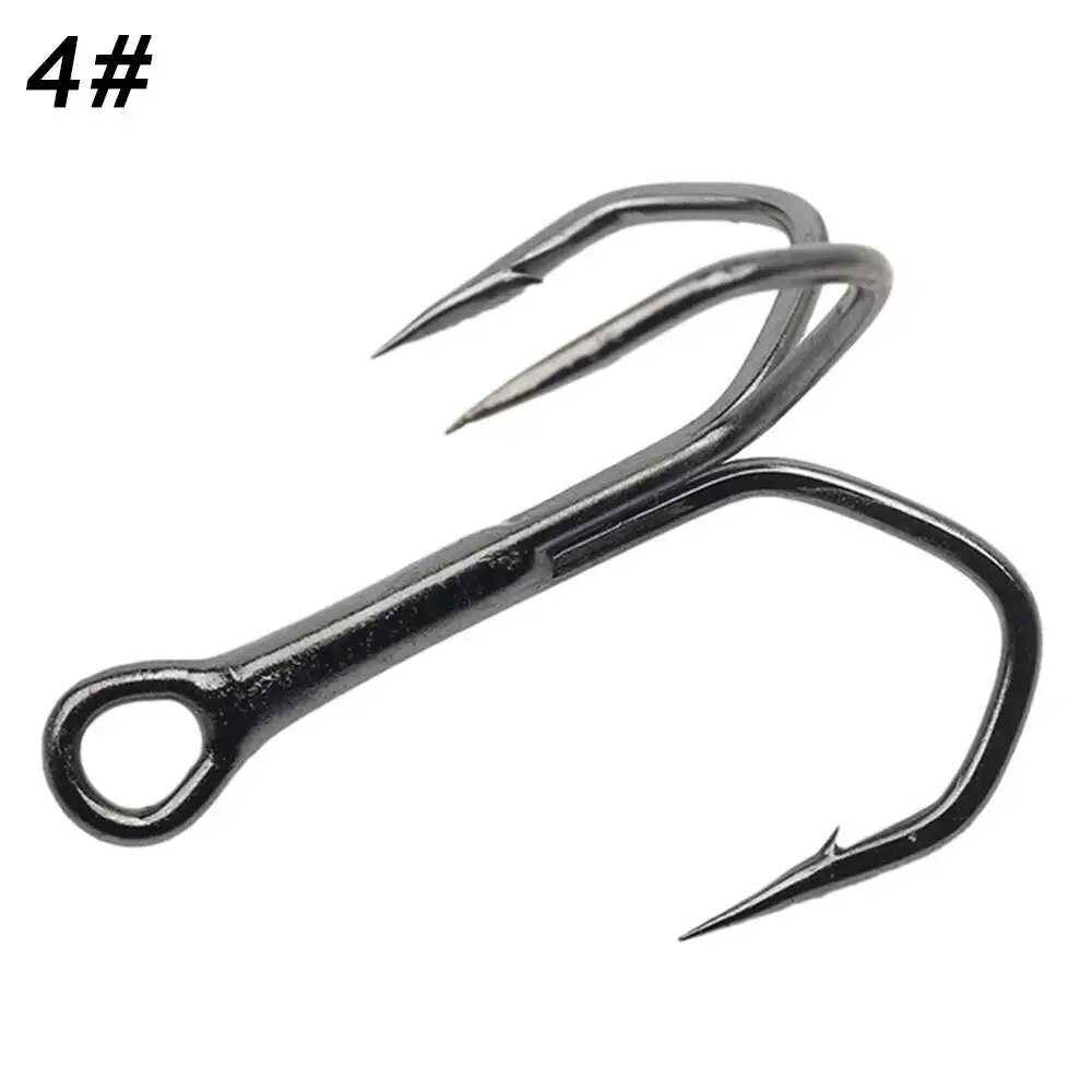 Рыболовные крючки BLACKON 4#, матовые, 10 шт.