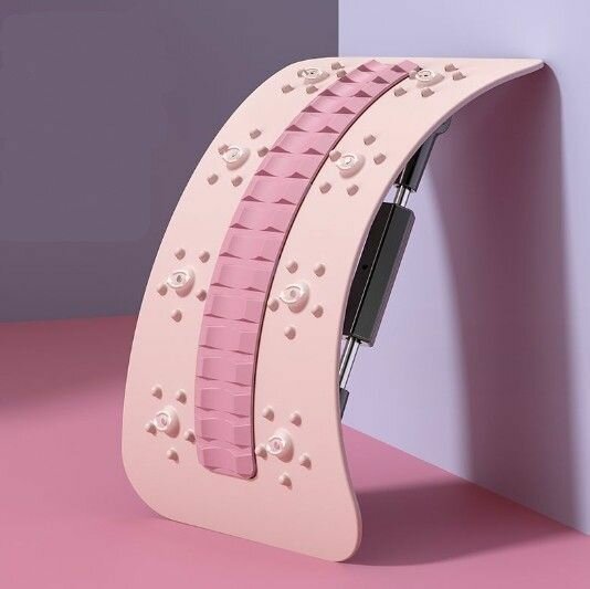 Тренажер для растяжки спины, мини тренажер для дома , Массажный мостик для растяжки поясницы ортопедический