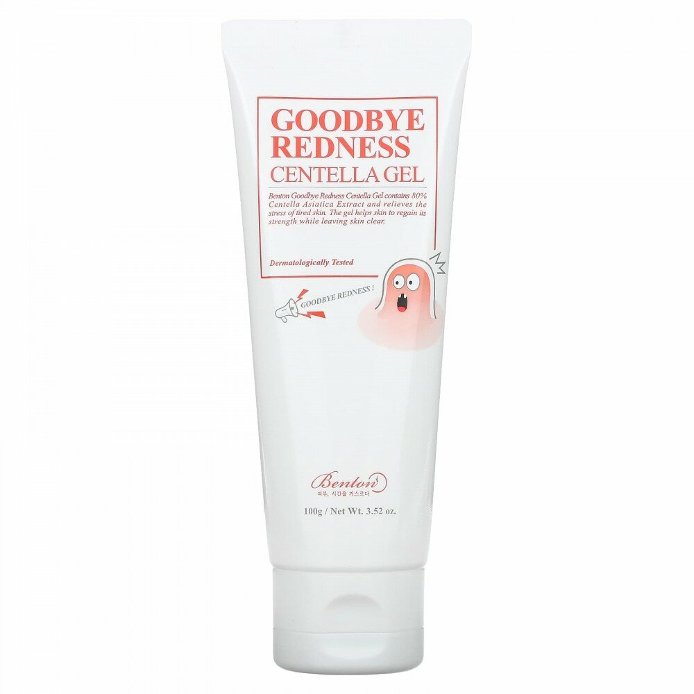 Benton, Goodbye Redness Centella Cica, гель, 100 г (3,52 унции)