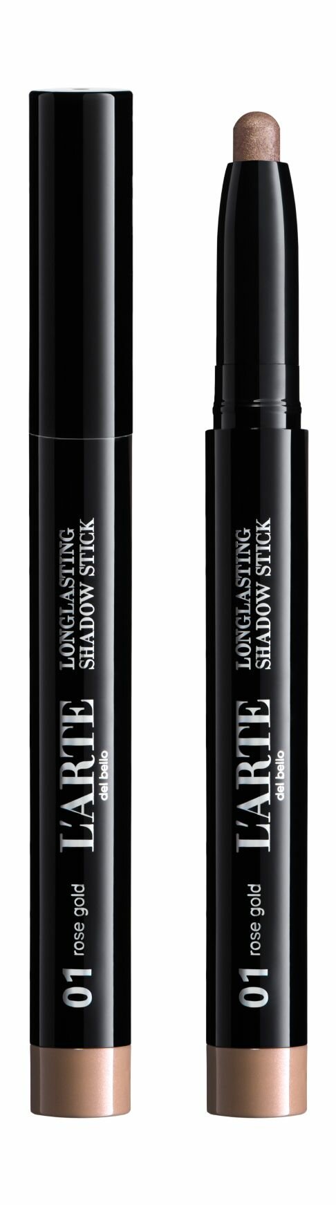 L'ARTE DEL BELLO Тени в стике для глаз Longlasting Shadow Stick, 1,3 г, 01 rose gold