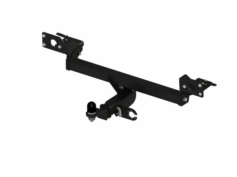 Фаркоп Sheriff на Changan Uni-K 2022- без подрезки бампера. Тип шара: E (шаровый узел под американский квадрат). Нагрузки: 750/75 кг, (без электрики в комплекте) - 4840.32 Sheriff