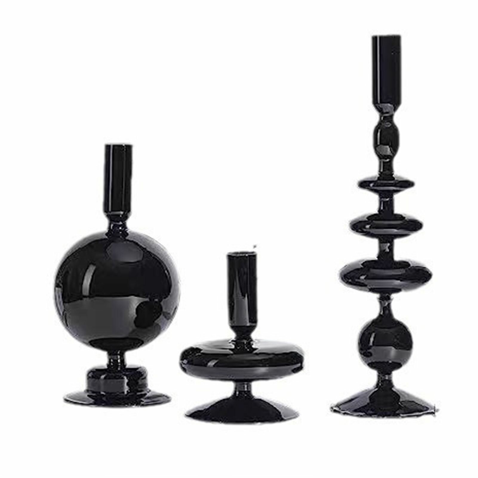 3pcs Простая креативная модная стеклянная ваза, украшение для дома