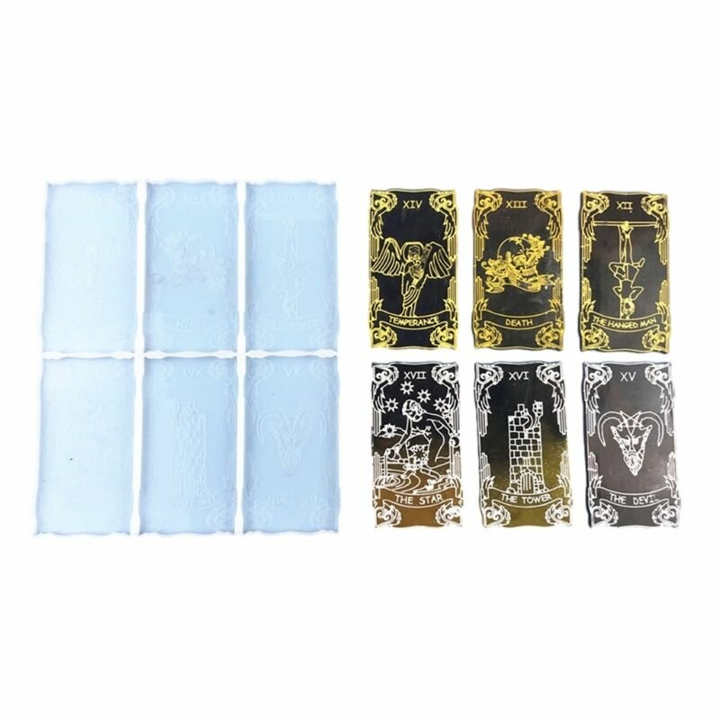 Формы для изготовления карт Таро из силикона