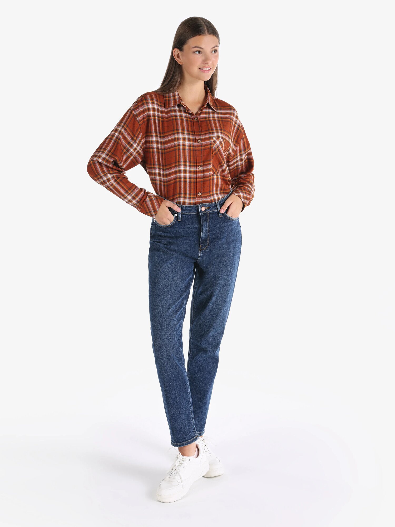 Джинсы 896 MARIA Mom Fit 