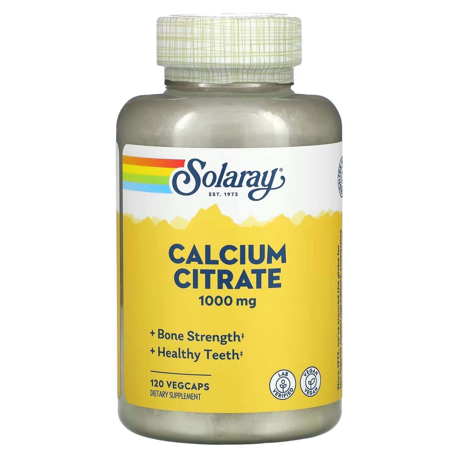 Mineral Calcium Citrate 1000 mg 120 caps
