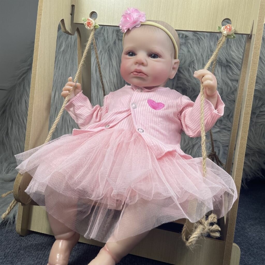 20-дюймовые куклы реборн LouLou с открытыми глазами