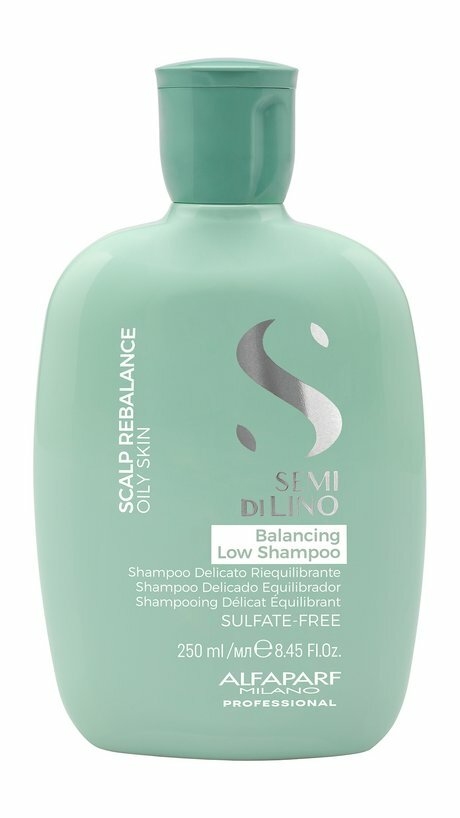Alfaparf Milano Semi Di Lino Scalp Balancing Low Shampoo Балансирующий шампунь для жирной кожи головы 250мл