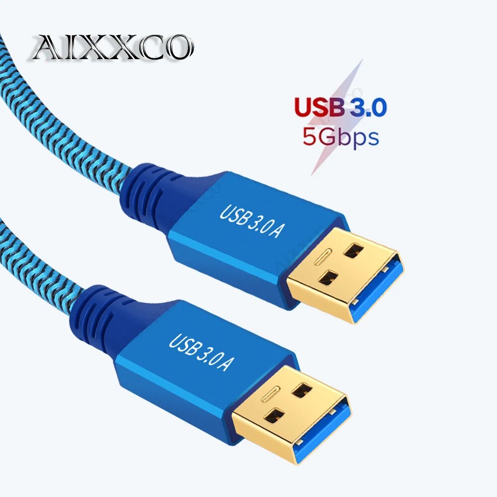 AIXXCO USB 3.0 A-A кабель, 0.3m