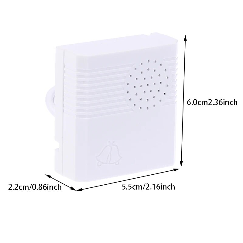 38 Звуковой контроль доступа Дверной звонок Проводной дверной звонок DC 12 В Вокальный проводной дверной звонок Добро пожаловать Дверной звонок для комплектов контроля доступа