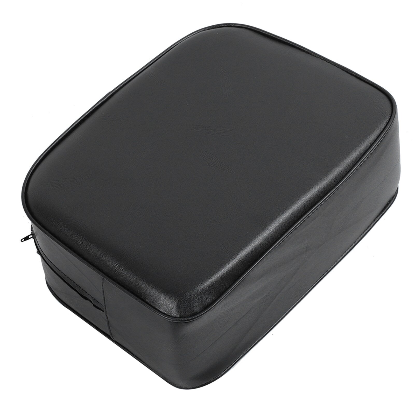 Кресло-укладка для детей с подушкой, черное, мягкий PU-кожа, удобно для салонов и SPA