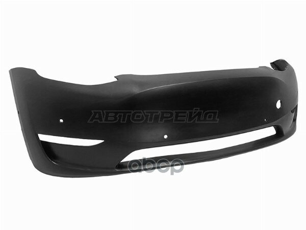 Бампер передний Tesla Model X 15-21 / Model Y 19-25 (Под ПТФ/ Под сонары(парктроники)/ С отверстием Sat арт. ST-22-0157