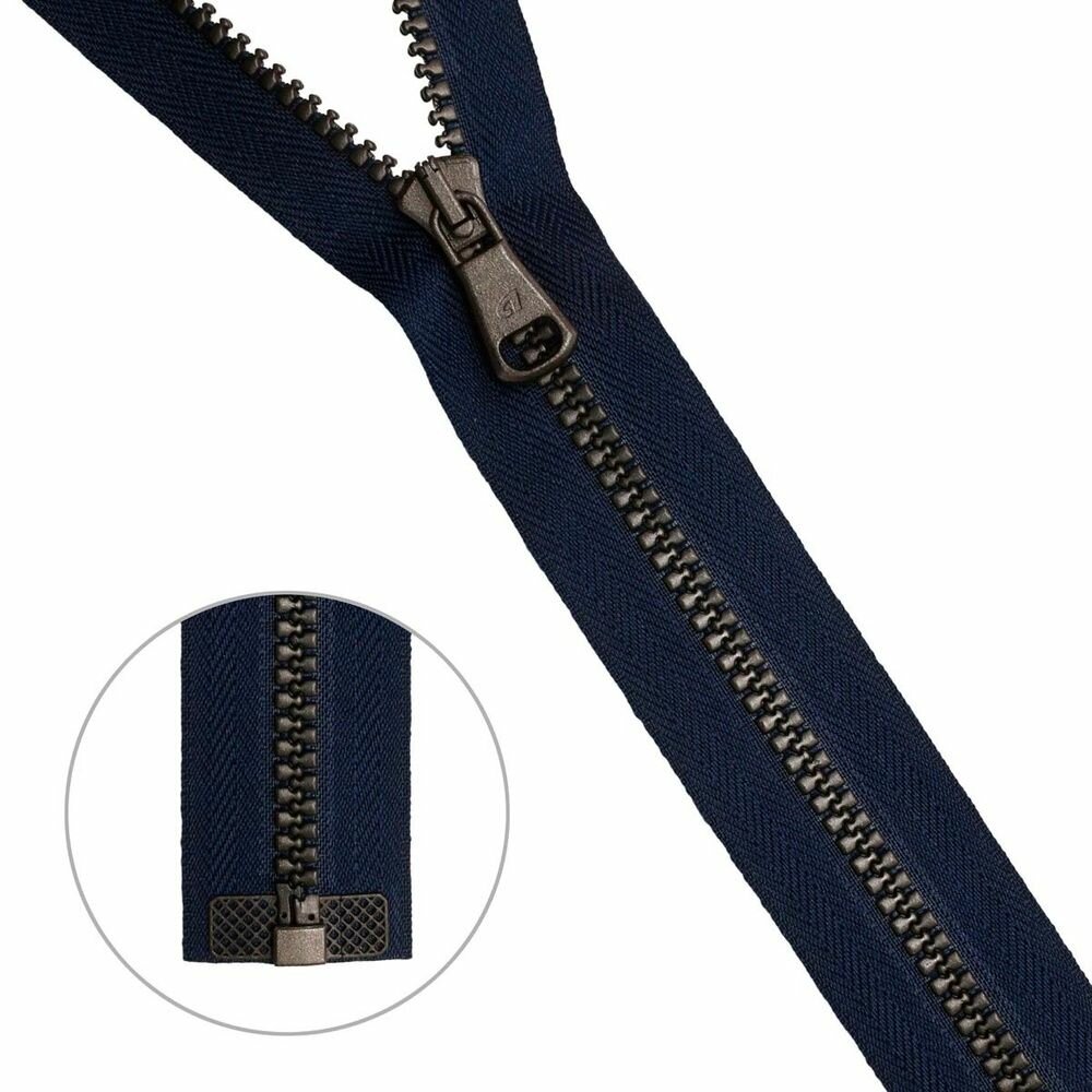 Молния-трактор ARTA-F 70 см NOIR 044 темно-синий/1000 брунит, 5 шт