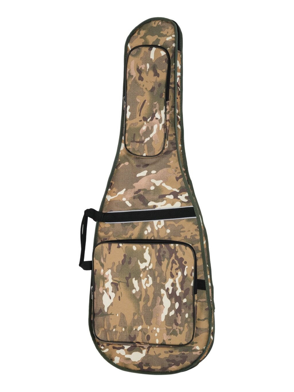 LEG-31 Чехол для электрогитары, утепленный, хаки (Мультикам), Lutner