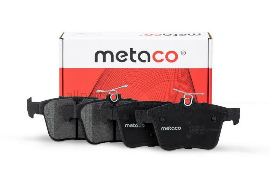 METACO 3010-266 Колодки тормозные задние дисковые к-кт AUDI A3 [8V] (2013>)/VW GOLF VII (2013>) Metaco 3010-266