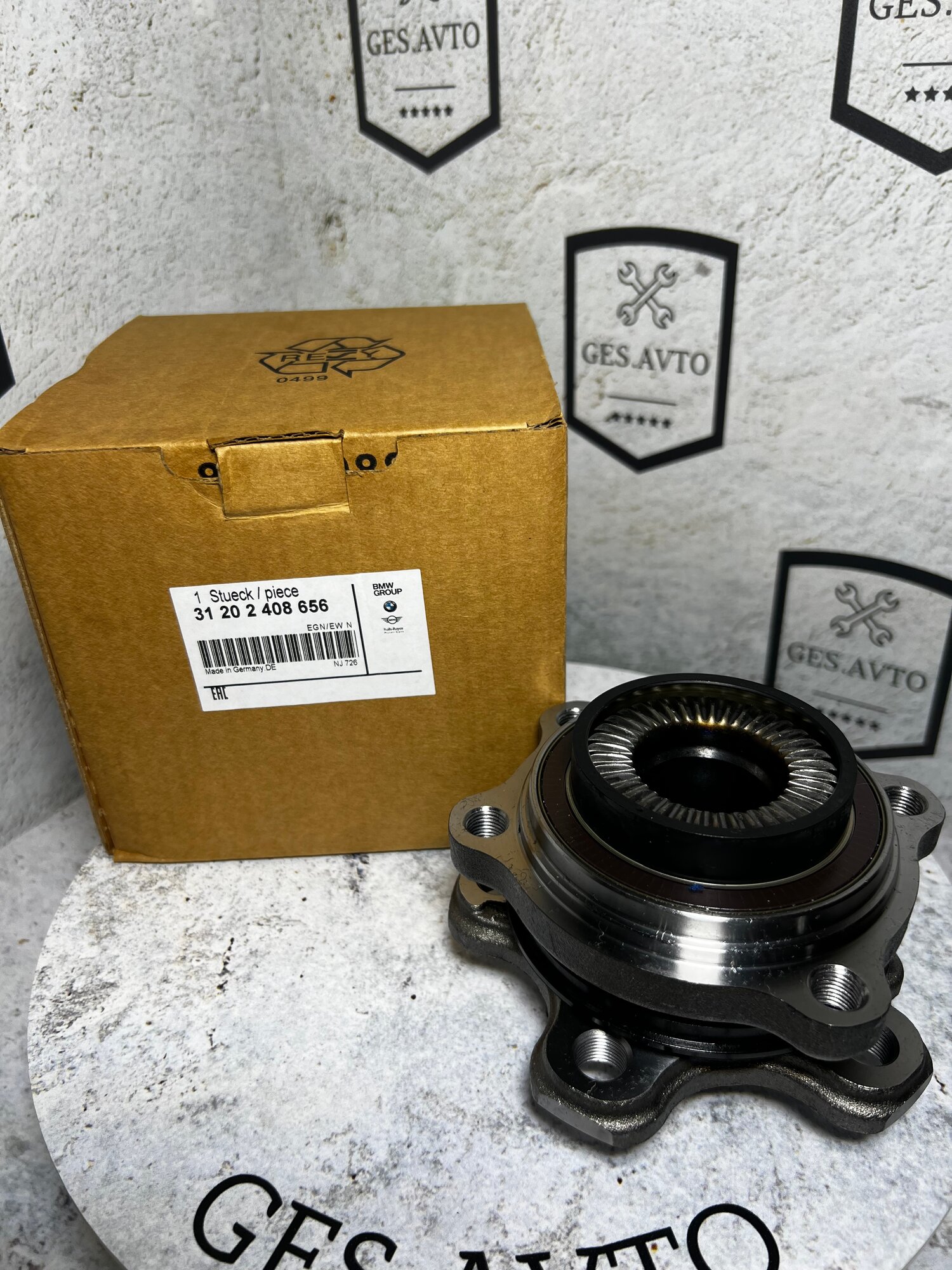 Ступица колеса с подшипником задняя, для BMW 2/3/4/5/6/7/8 Series, X1/X2/X3/X4/Z4, G20/G21/G