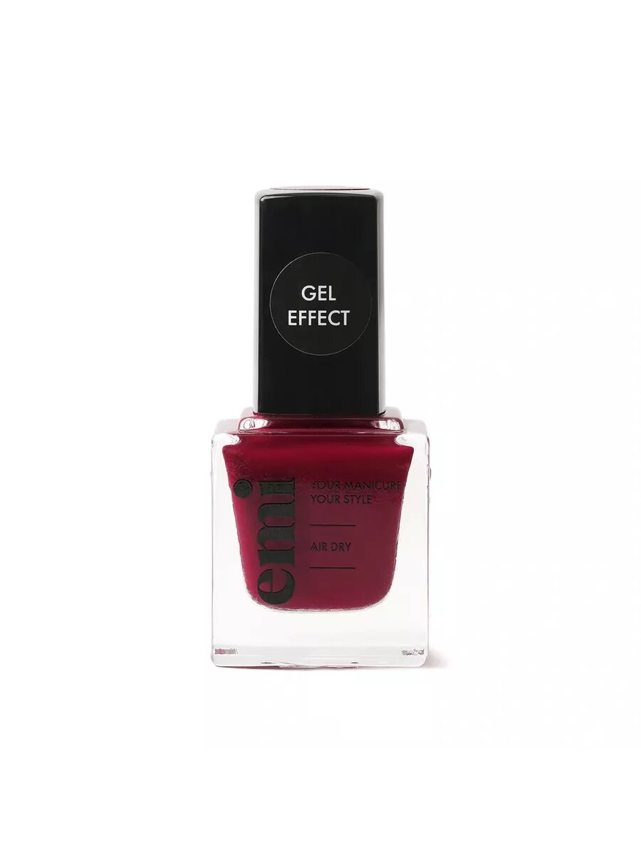 E.Mi Ультрастойкий лак Gel Effect, №029 Императорский красн