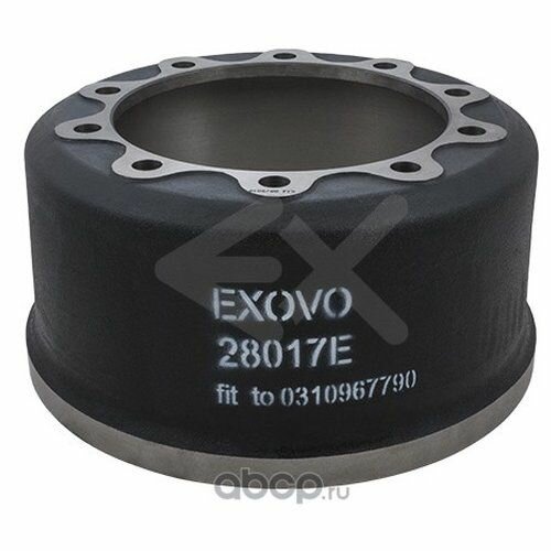 Барабан тормозной 420х180 Exovo 28017e