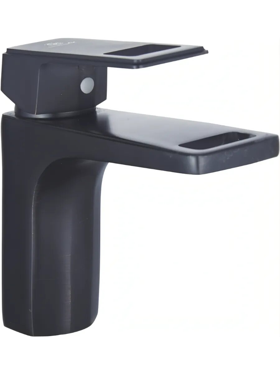 Смеситель Diadonna, латунь, однорычажный, с функцией экономии, черный