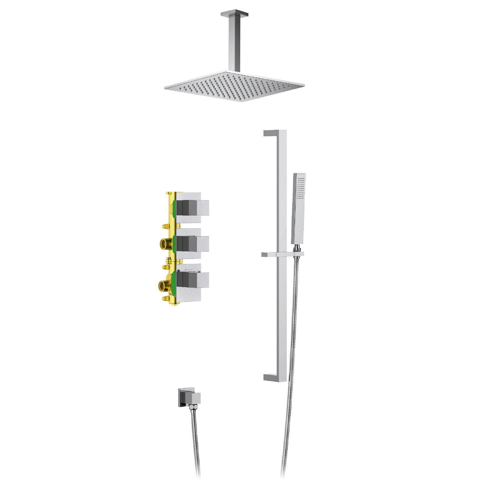 Душевая система встроенная с термостатом Timo Selene SX-2229/00SM хром