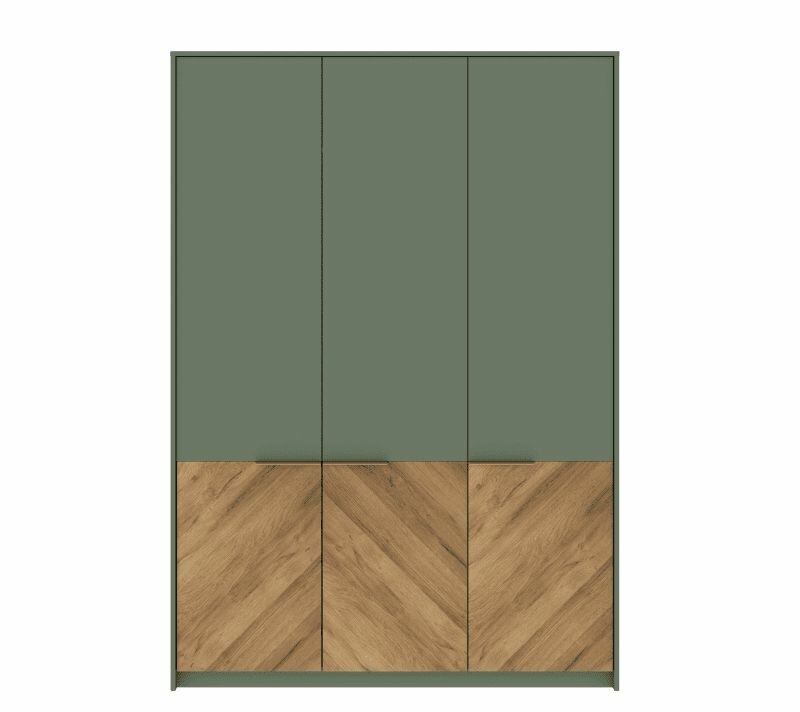 Шкаф БРВ мебель Сиена / Siena SZF3D, трехдверный, 147х60х210 см